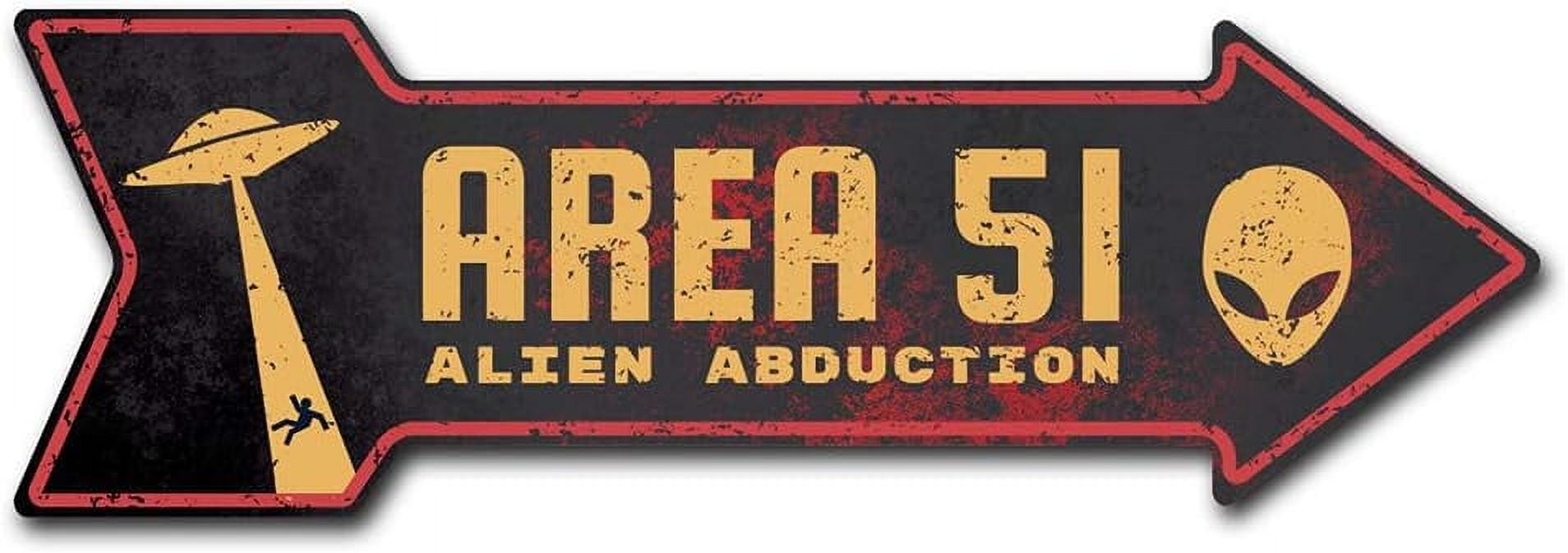 Art Area 51 Indoor/Outdoor 24" Direction Sticker Vinyl Wall s - Walmart.com