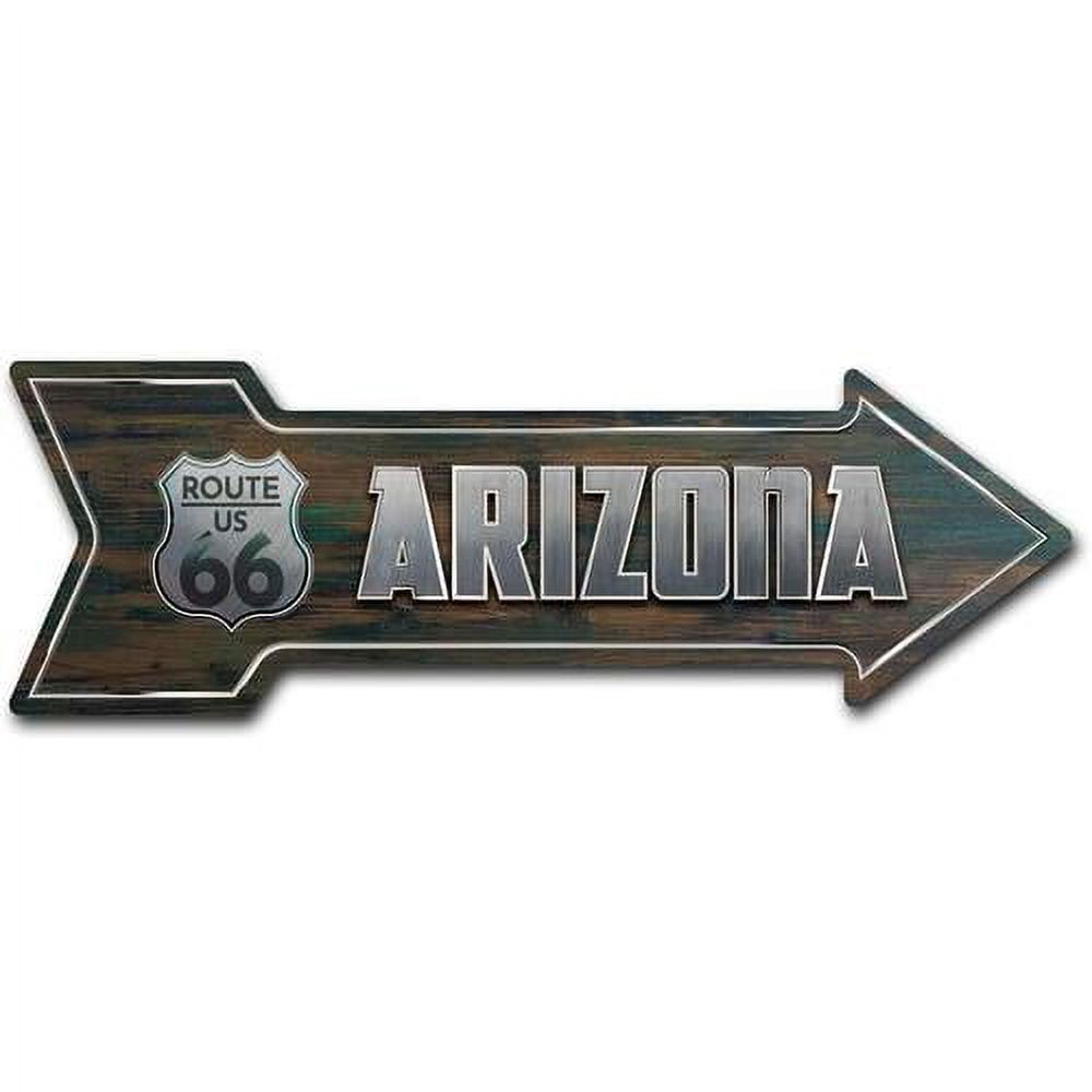 Decal Art Arizona 66 Decal Indoor/Outdoor Decor 24" Direction Sticker ...