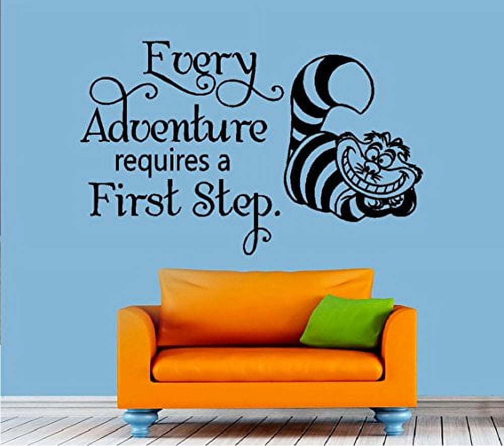 Decal ~ Every adventure requires a first step : Wall Decal, Children 20 ...