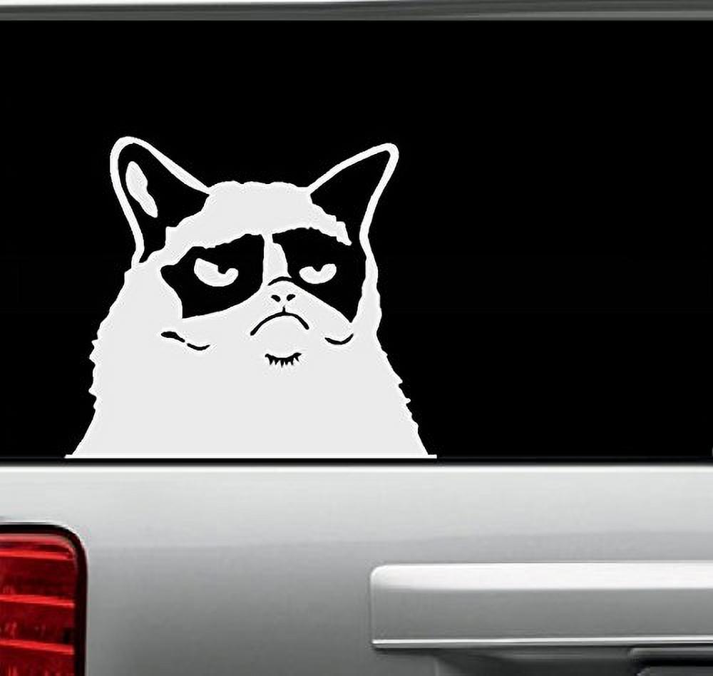 Decal ~ GRUMPY CAT ~ WALL DECAL, or Window Decal 8" x 10" - Walmart.com