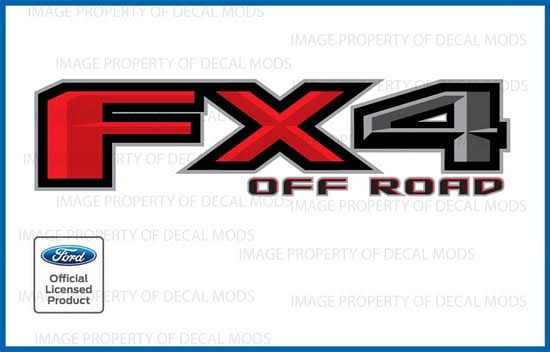 Decal Mods FX4 OFF ROAD truck decal sticker replacement for Ford F150 ...