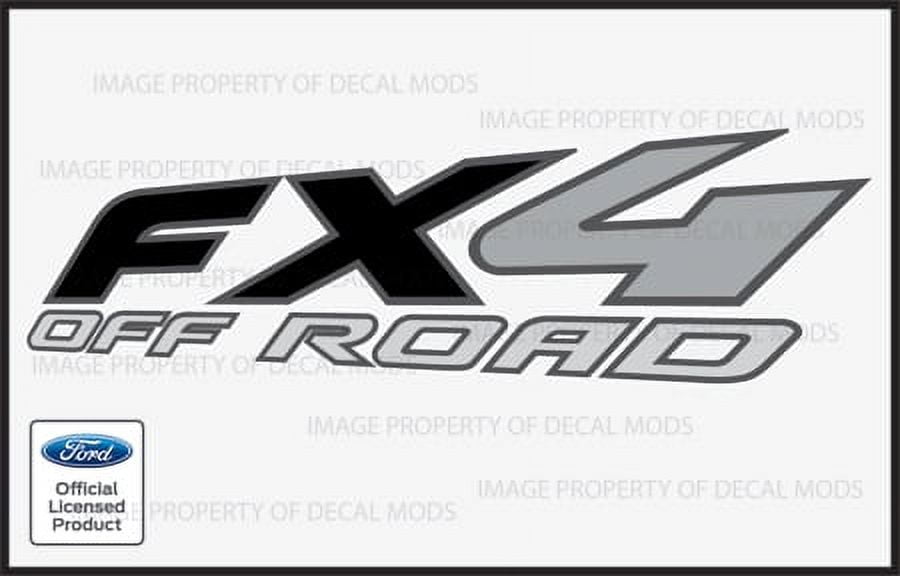 Decal Mods FX4 Off Road Decals Stickers for Ford F250 F350 F450 BLACK ...