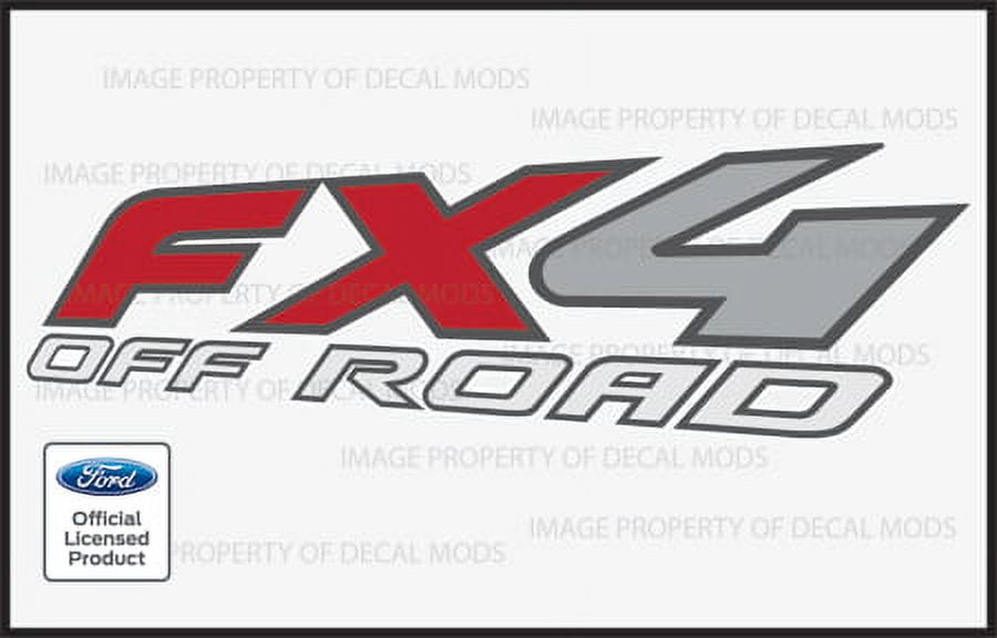 Decal Mods FX4 Off Road Decals Stickers for Ford Super Duty F250 F350 ...