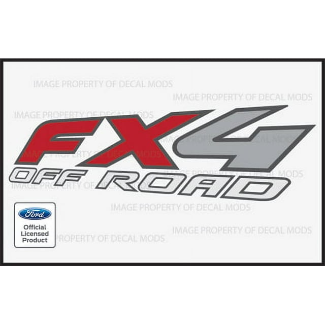 Decal Mods FX4 Off Road Decals Stickers for Ford Super Duty F250 F350 ...
