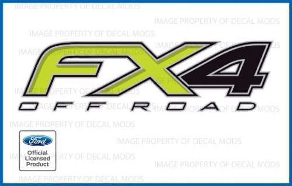 Decal Mods FX4 Off Road Decals Truck Stickers for Ford F250 F350 F450 ...