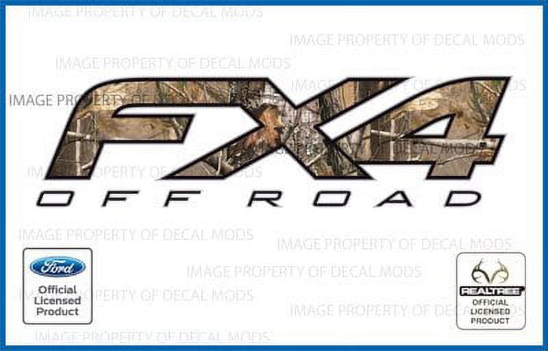 Decal Mods FX4 Off Road Decals Truck Stickers for Ford F250 F350 F450 ...