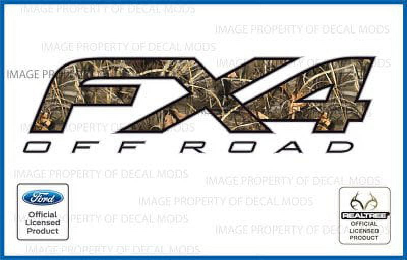 Decal Mods FX4 Off Road Decals Truck Stickers for Ford F250 F350 F450 ...