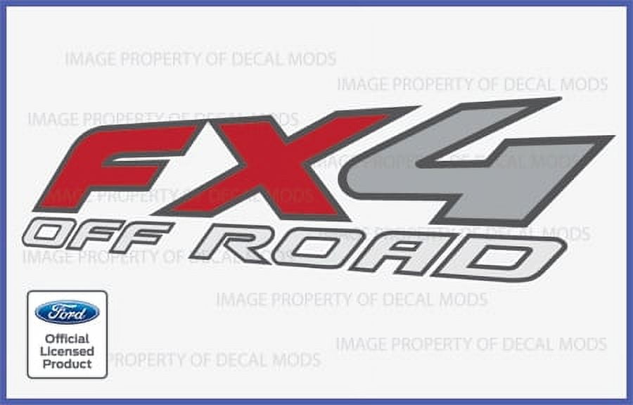 Decal Mods FX4 OffRoad Decals Sticker for Ford Ranger - F (1997-2012 ...