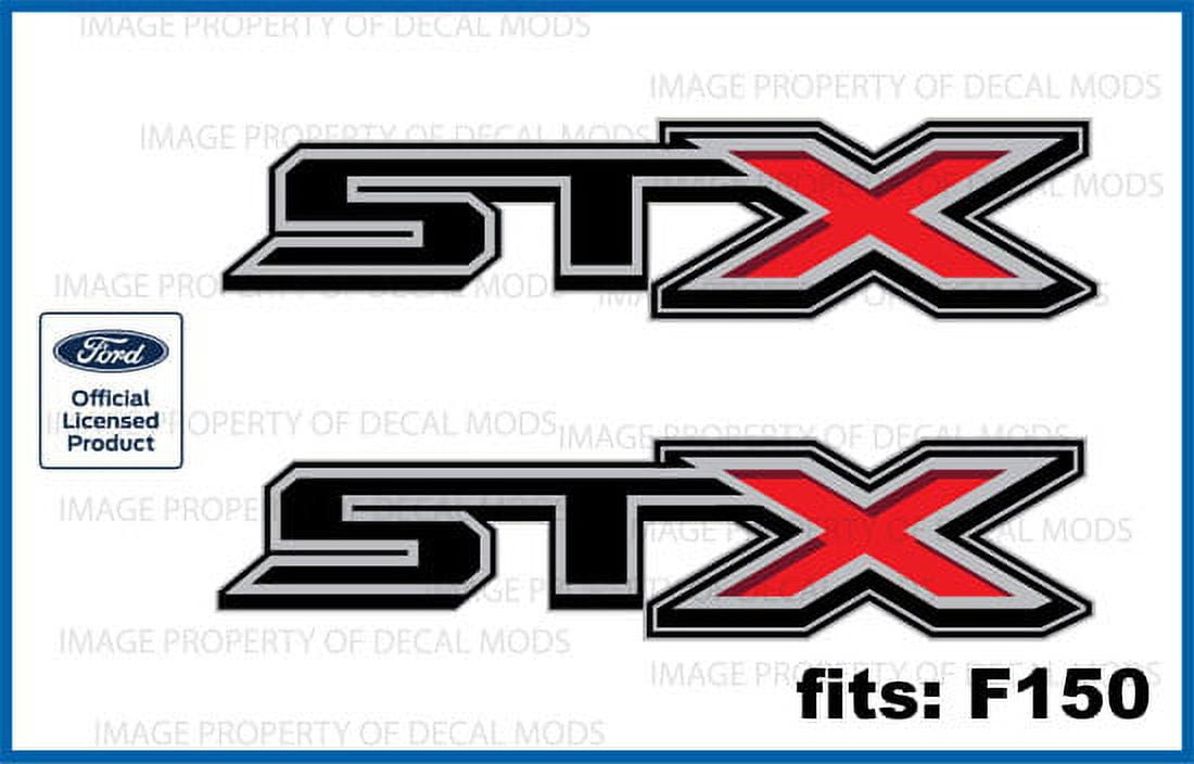 Decal Mods STX Decals Stickers for Ford F150 (2015-2020) - F (set of 2 ...