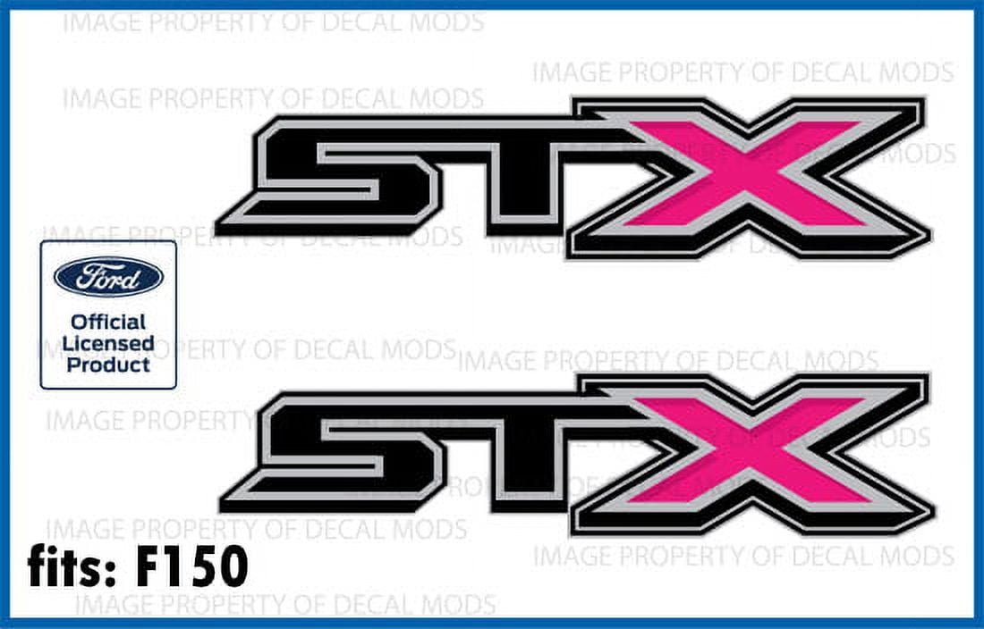 Decal Mods STX Decals Stickers for Ford F150 (2015-2020) (set of 2 ...