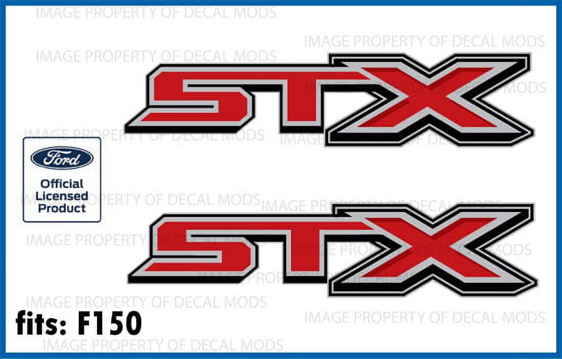 Decal Mods STX Decals Stickers for Ford F150 (2015-2020) (set of 2 ...