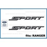 Decal Mods Sport Decals Stickers for Ford Ranger XLT (2019-2020) - F ...