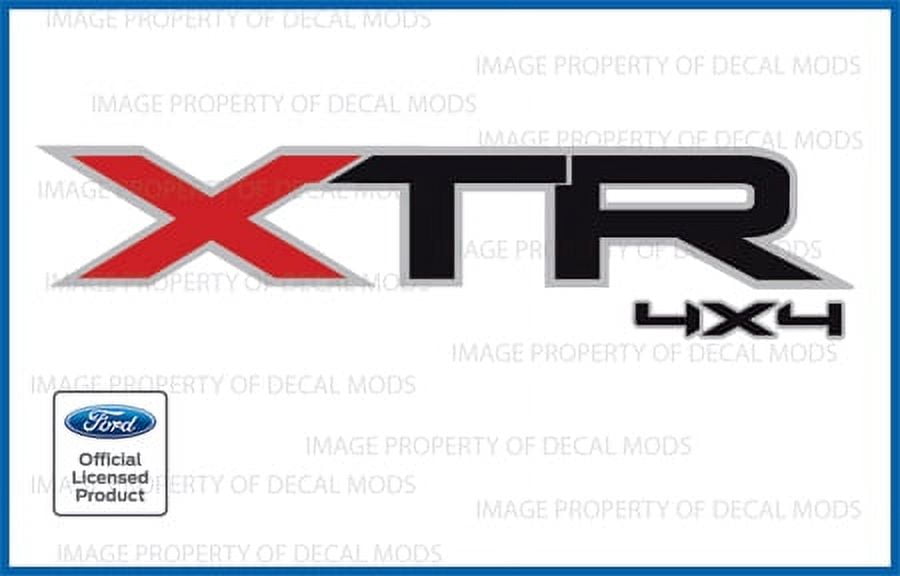 Decal Mods XTR 4x4 Decals Truck Stickers for Ford F150 (2004-2014) - F ...