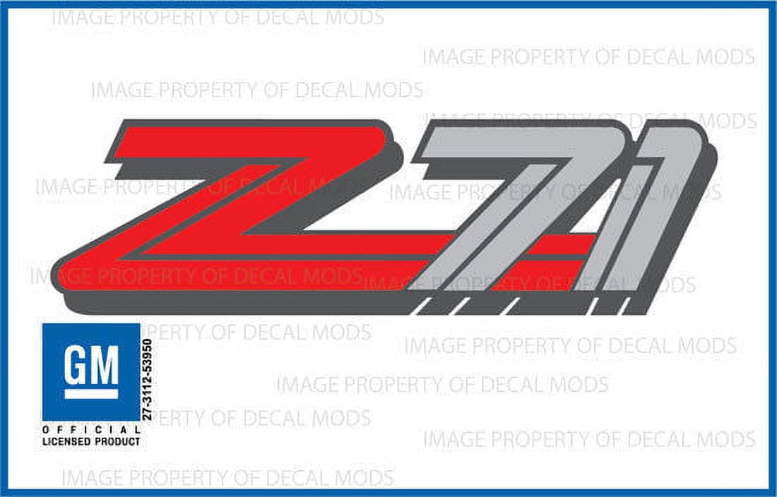 Decal Mods Z71 Decals Stickers fits Chevy Silverado / GMC Sierra - F ...