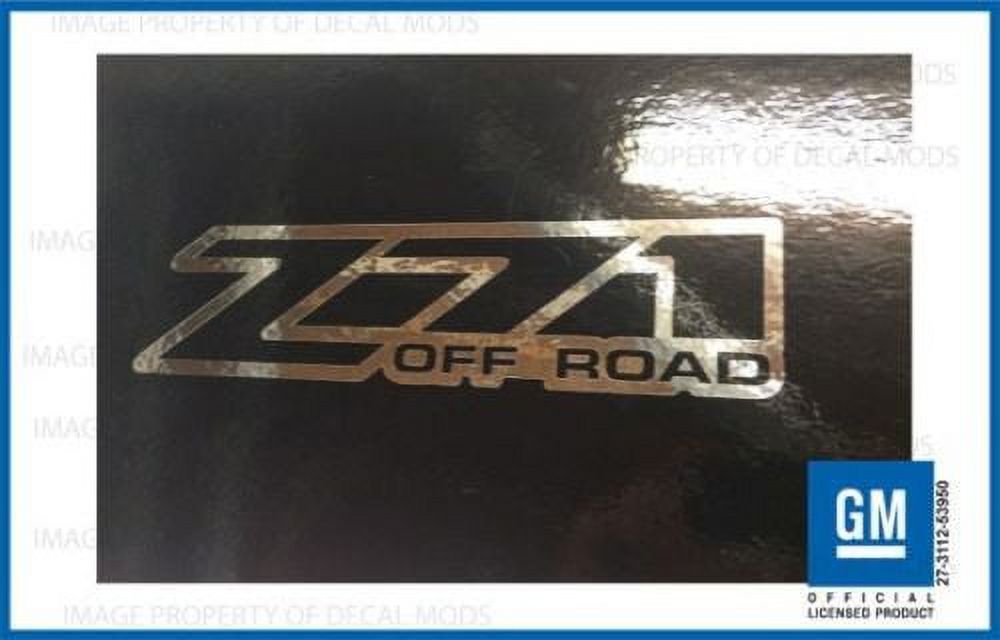 Decal Mods Z71 Off Road Decals Stickers fits Chevy Silverado - CCHR ...