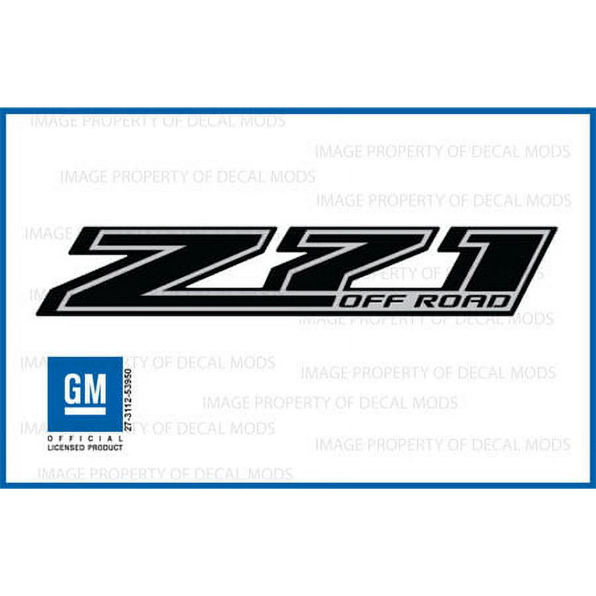 Chevy Decals Z71