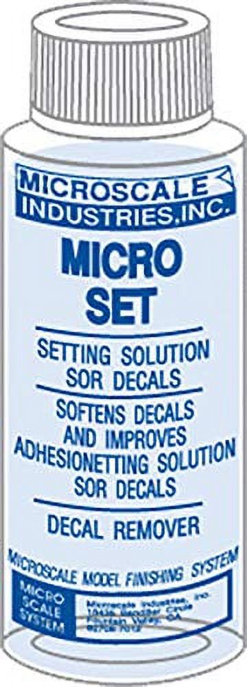 Decal Setting Solution-Micro Scale Micro Sol 102 + Micro Set 101 ...