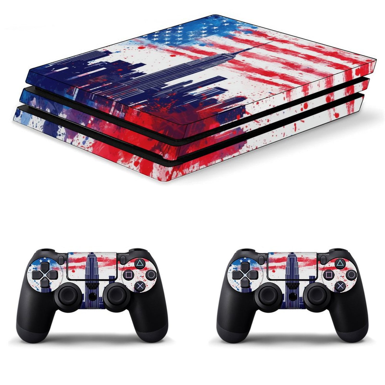Decal Skin for PS4 Slim / PS4 Pro / PS4, Whole Body Vinyl Sticker Cover ...