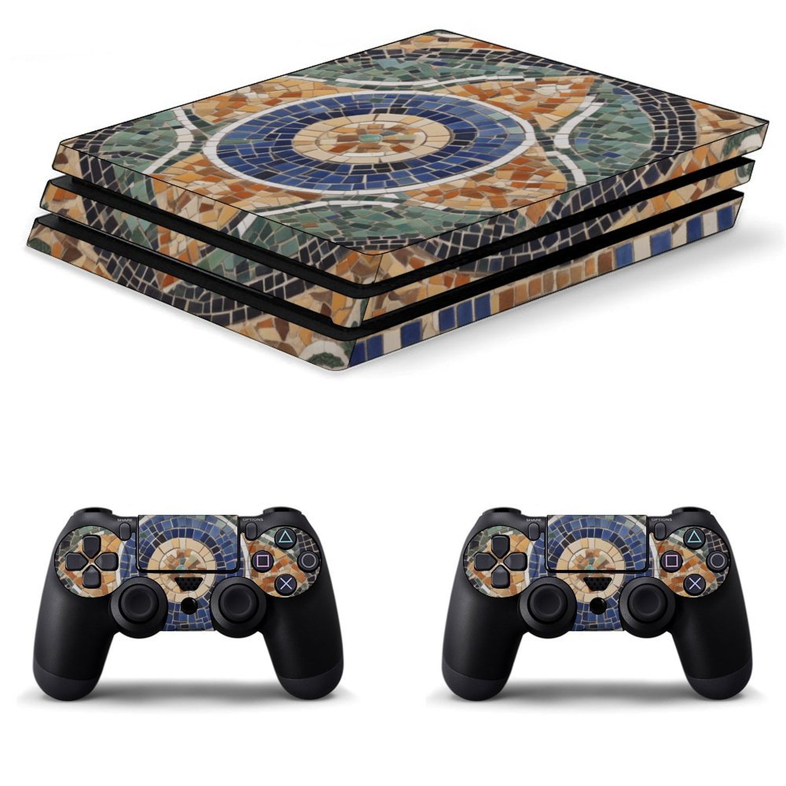 Decal Skin for PS4 Slim / PS4 Pro / PS4, Whole Body Vinyl Sticker Cover for Playstation 4 ...