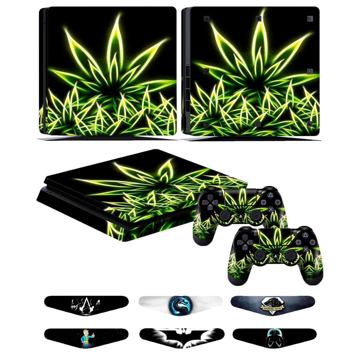 Decal Skin for Ps4 Slim, Whole Body Vinyl Sticker Cover for Playstation ...