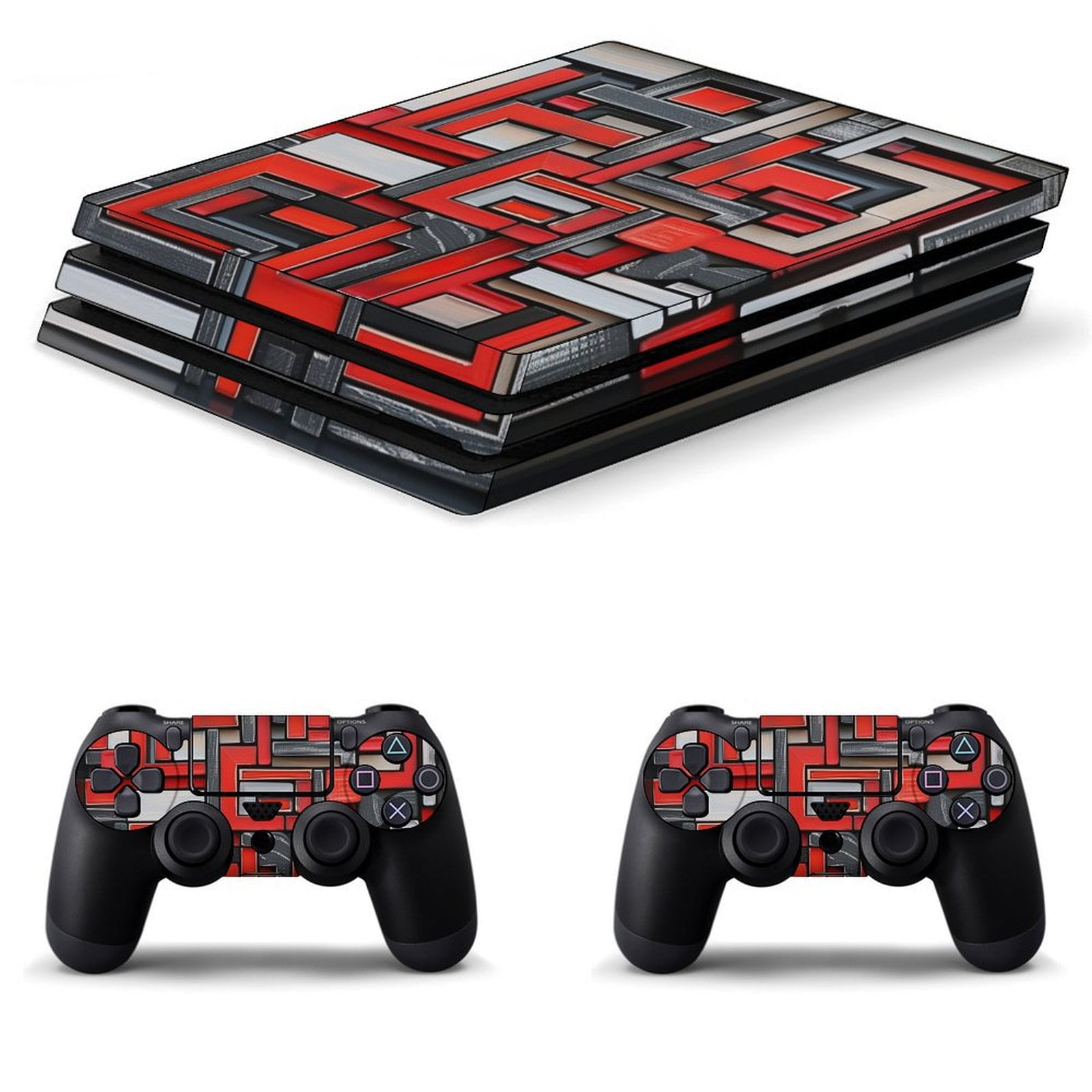 Decal Skin for PS4 Slim / PS4 Pro / PS4, Whole Body Vinyl Sticker Cover ...