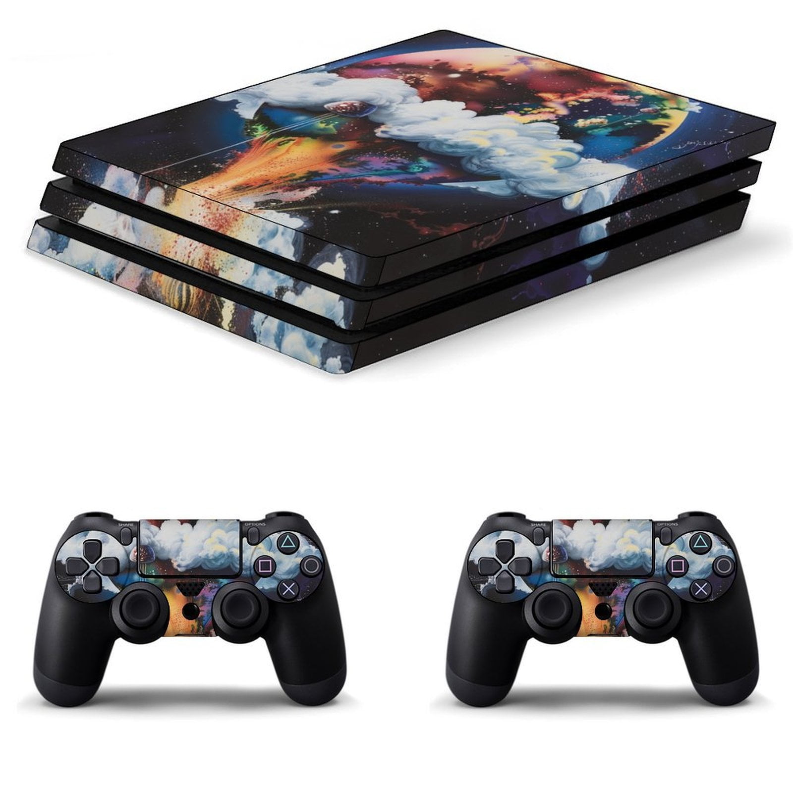 Decal Skin for PS4 Slim / PS4 Pro / PS4, Whole Body Vinyl Sticker Cover ...