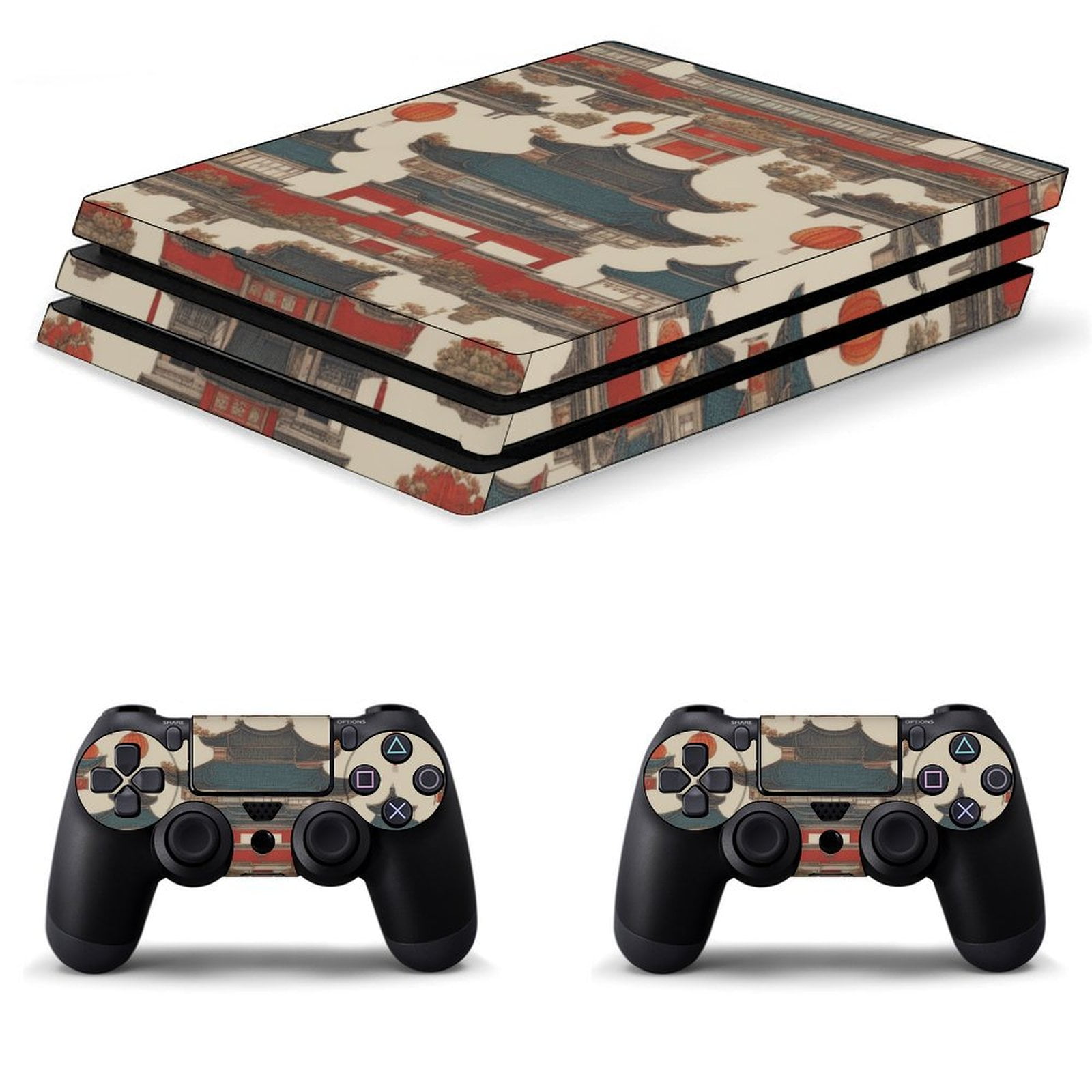 Decal Skin for PS4 Slim / PS4 Pro / PS4, Whole Body Vinyl Sticker Cover ...