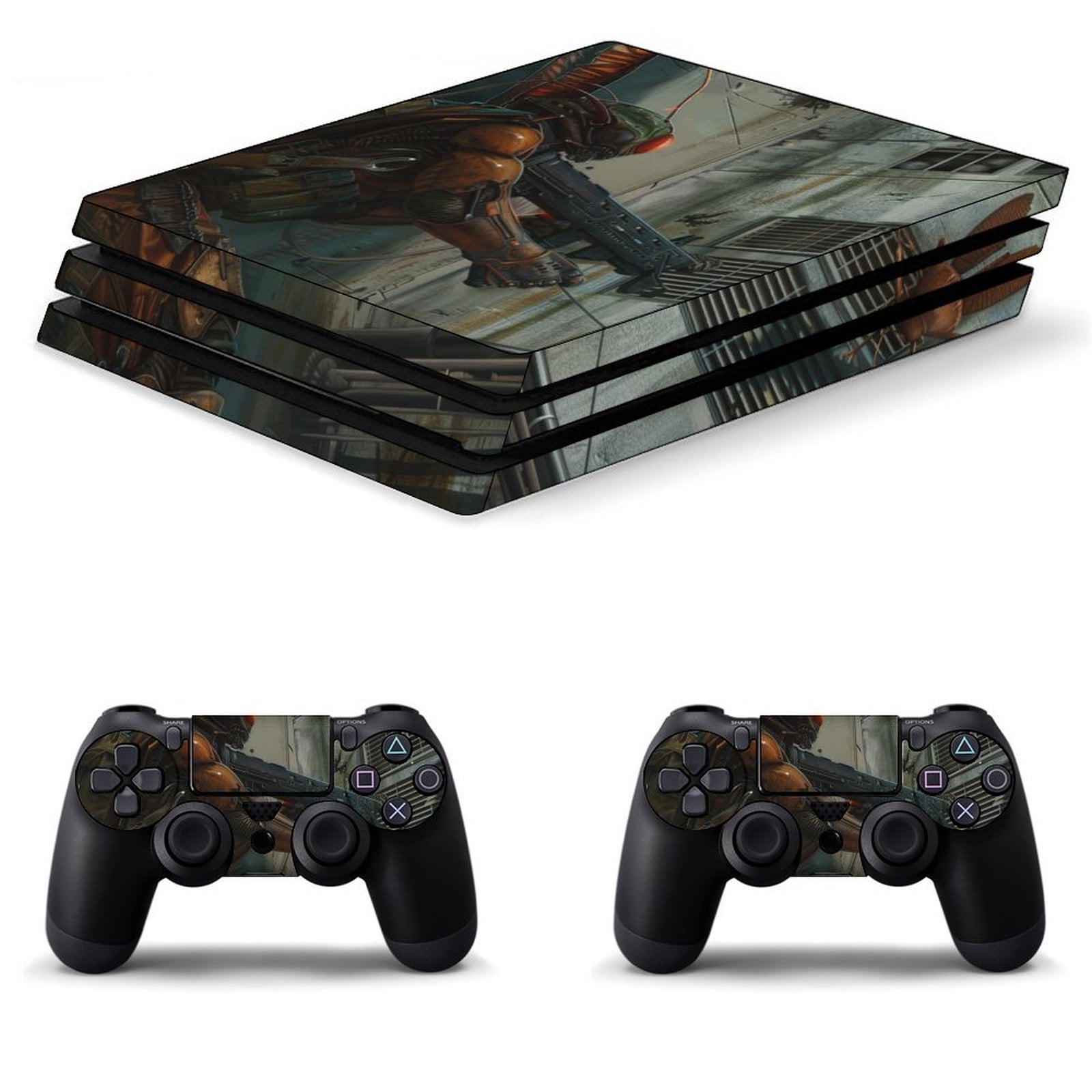 Decal Skin for PS4 Slim / PS4 Pro / PS4, Whole Body Vinyl Sticker Cover ...