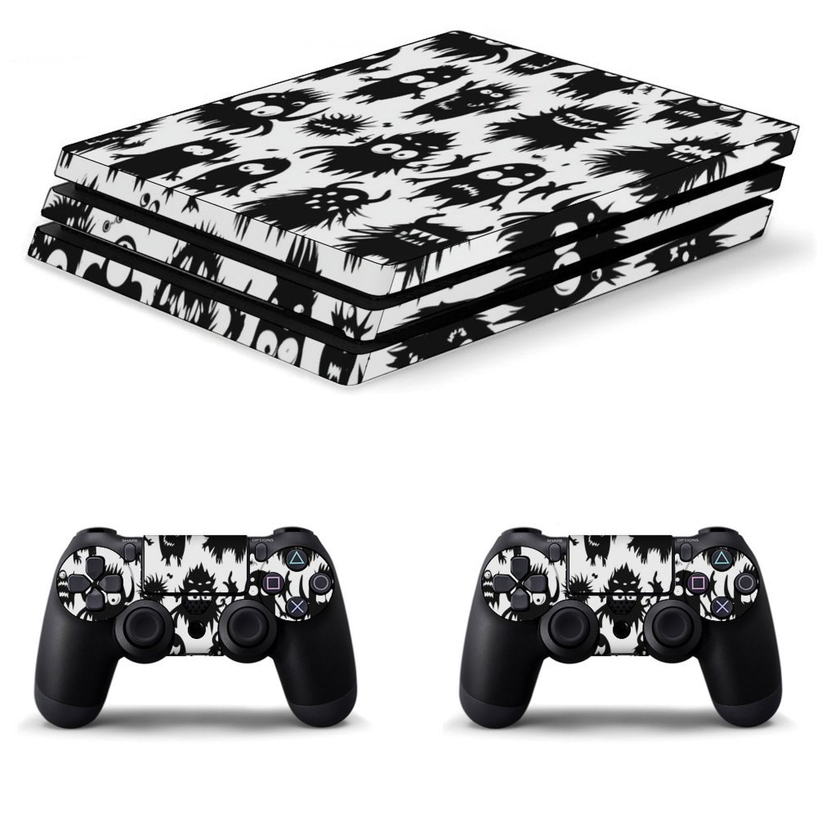 Decal Skin for PS4 Slim / PS4 Pro / PS4, Whole Body Vinyl Sticker Cover ...