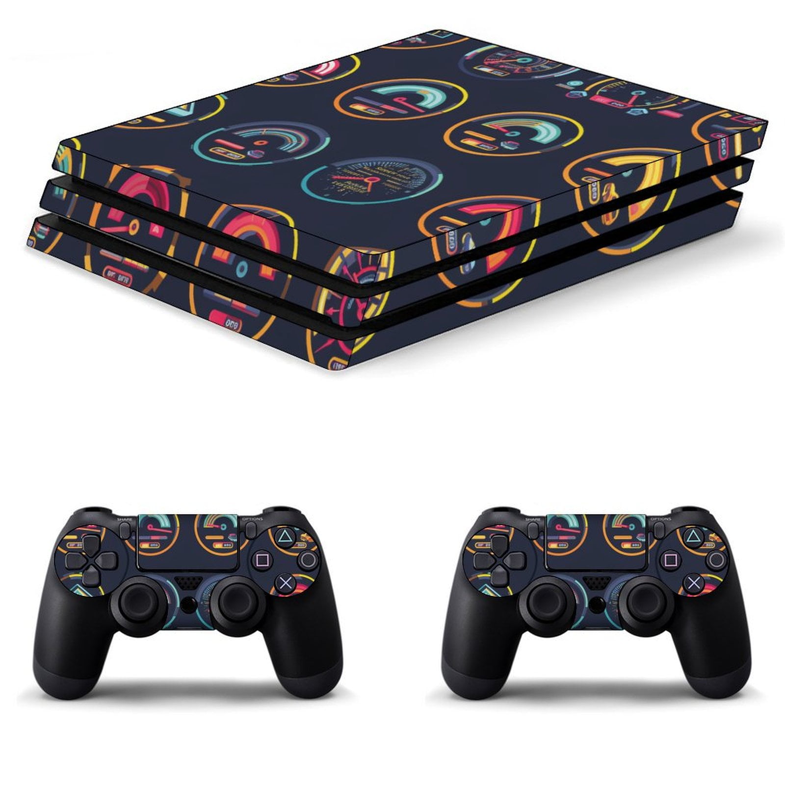 Decal Skin for PS4 Slim / PS4 Pro / PS4, Whole Body Vinyl Sticker Cover ...