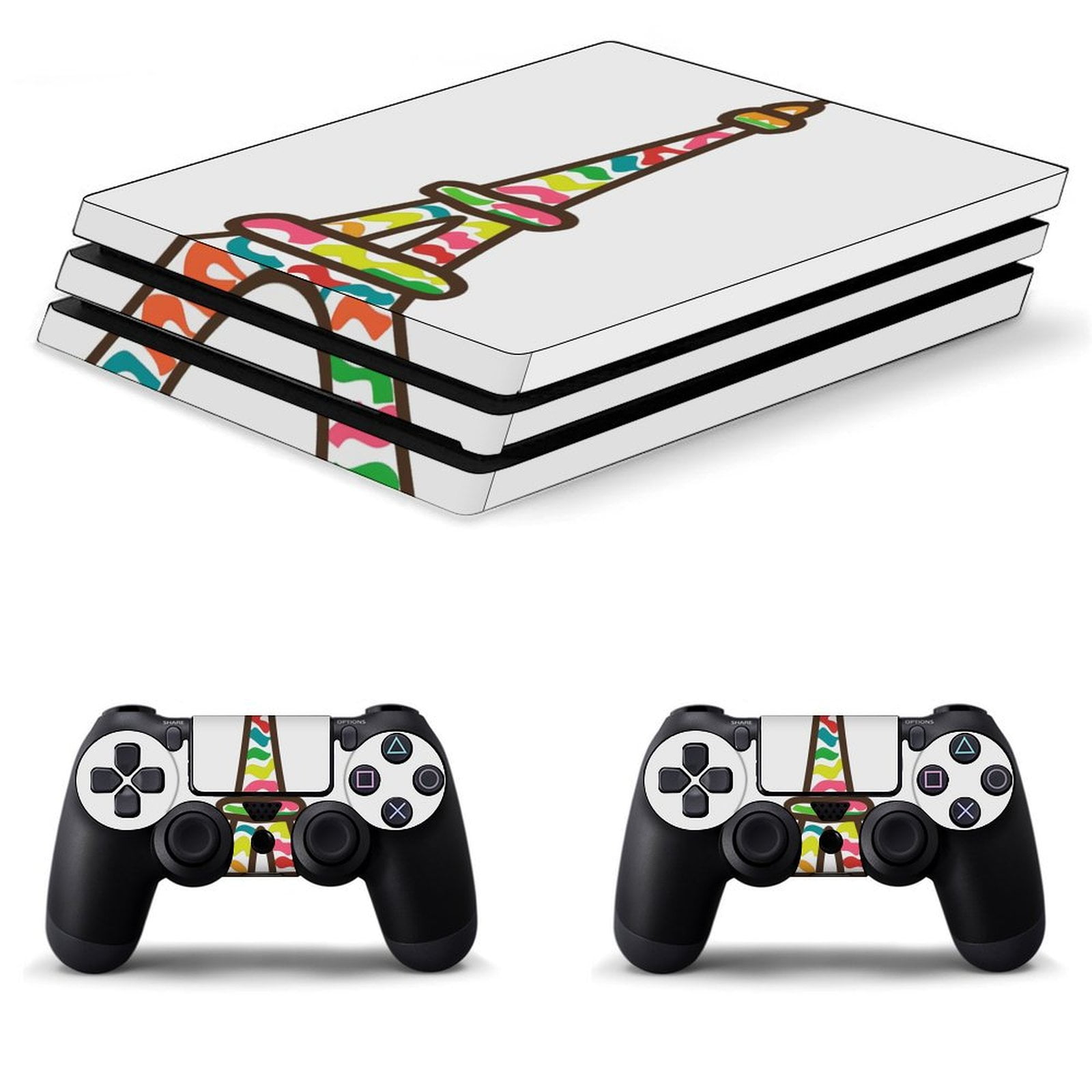Decal Skin for PS4 Slim / PS4 Pro / PS4, Whole Body Vinyl Sticker Cover ...