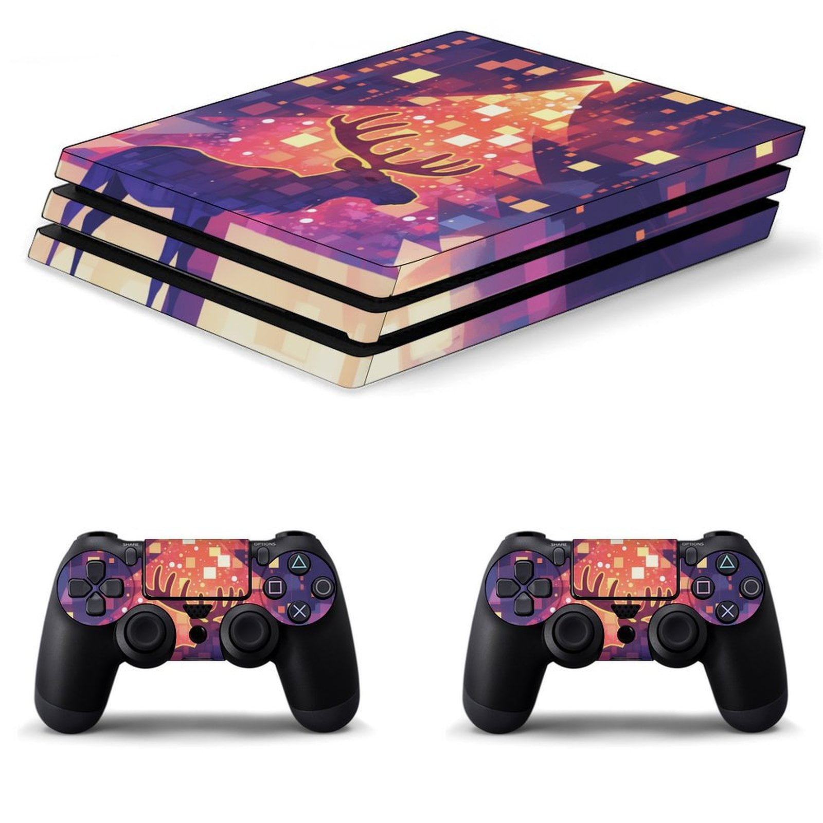 Decal Skin for PS4 Slim / PS4 Pro / PS4, Whole Body Vinyl Sticker Cover ...