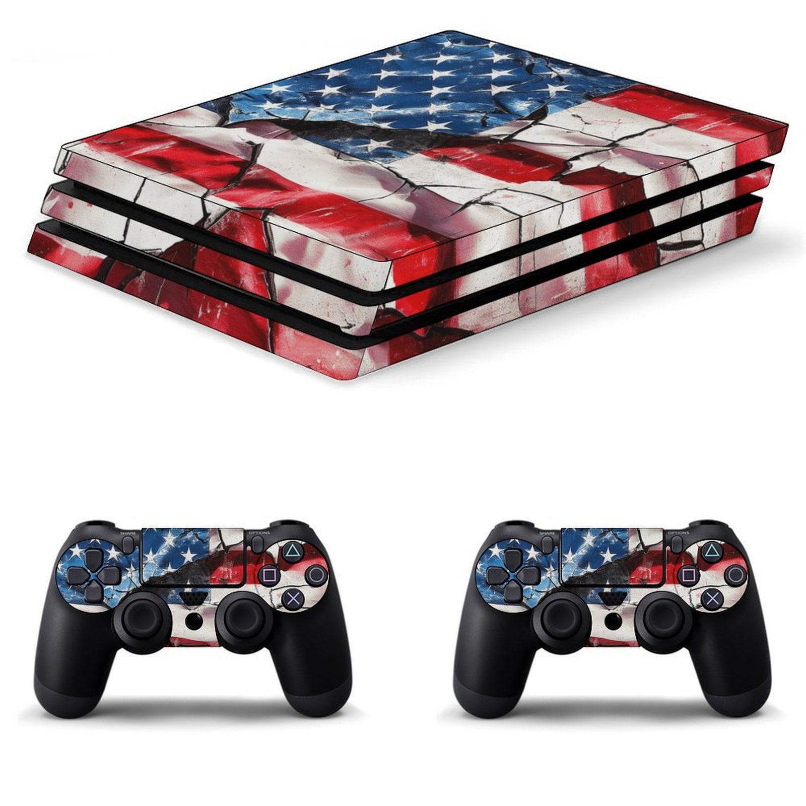 Decal Skin for PS4 Slim / PS4 Pro / PS4, Whole Body Vinyl Sticker Cover ...