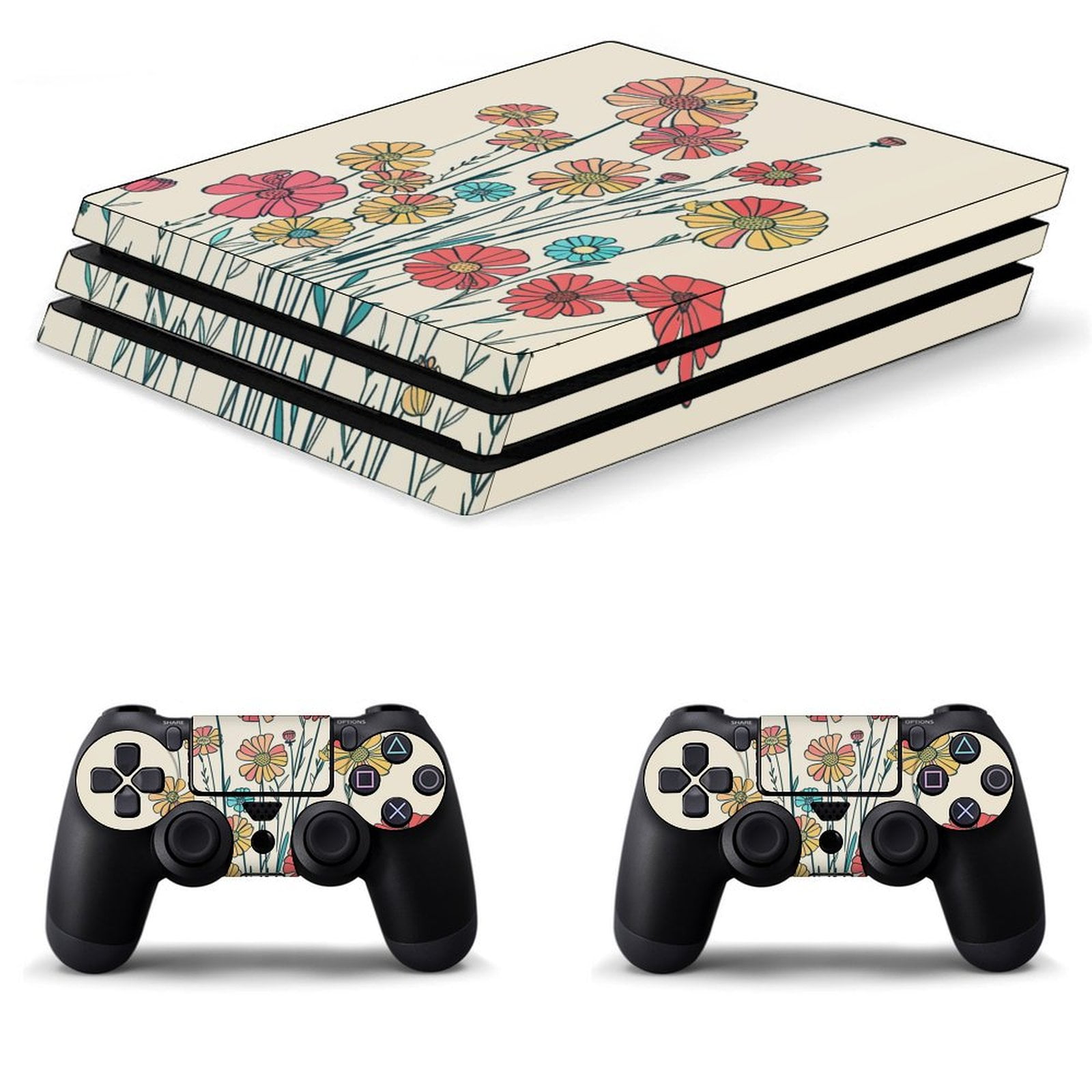 Decal Skin for PS4 Slim / PS4 Pro / PS4, Whole Body Vinyl Sticker Cover ...