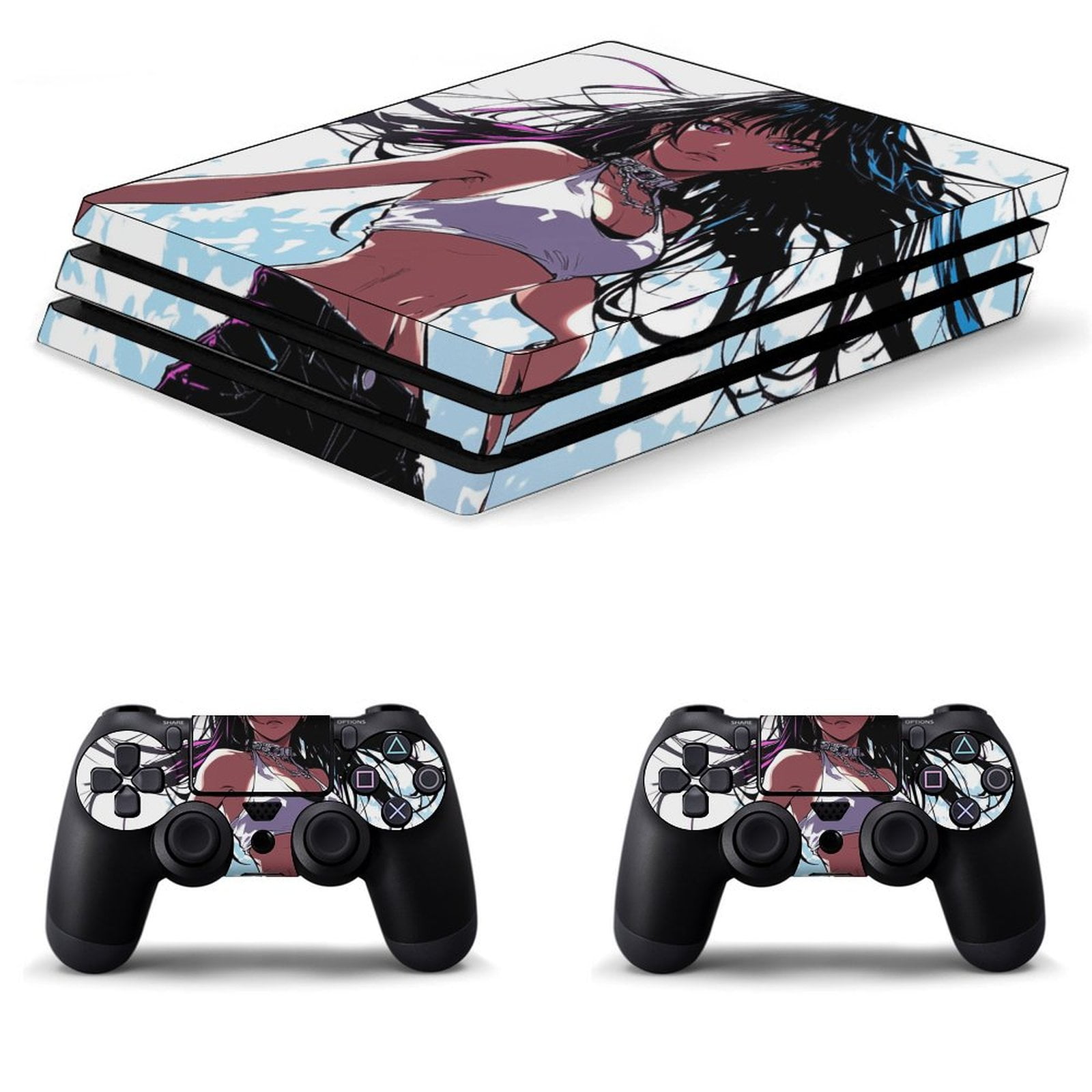 Decal Skin for PS4 Slim / PS4 Pro / PS4, Whole Body Vinyl Sticker Cover ...