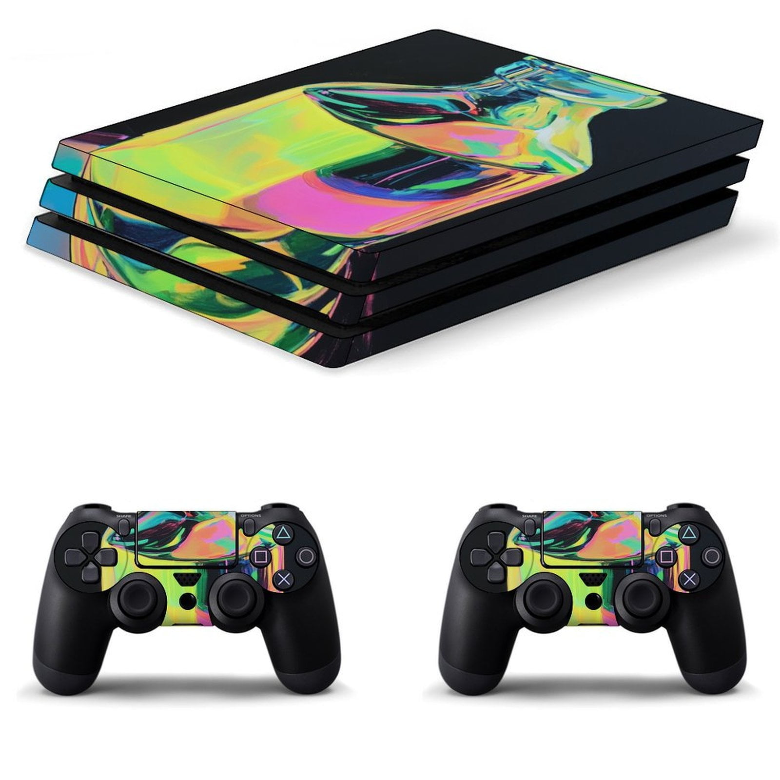 Decal Skin for PS4 Slim / PS4 Pro / PS4, Whole Body Vinyl Sticker Cover ...
