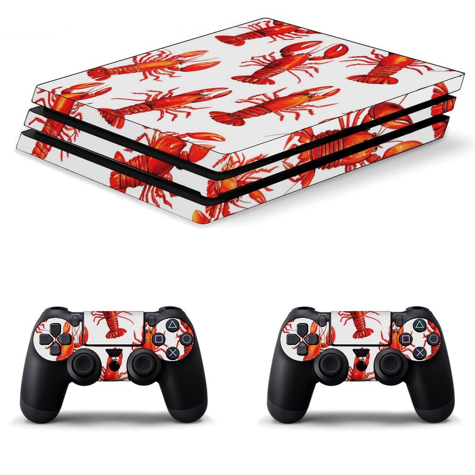 Decal Skin for PS4 Slim / PS4 Pro / PS4, Whole Body Vinyl Sticker Cover ...