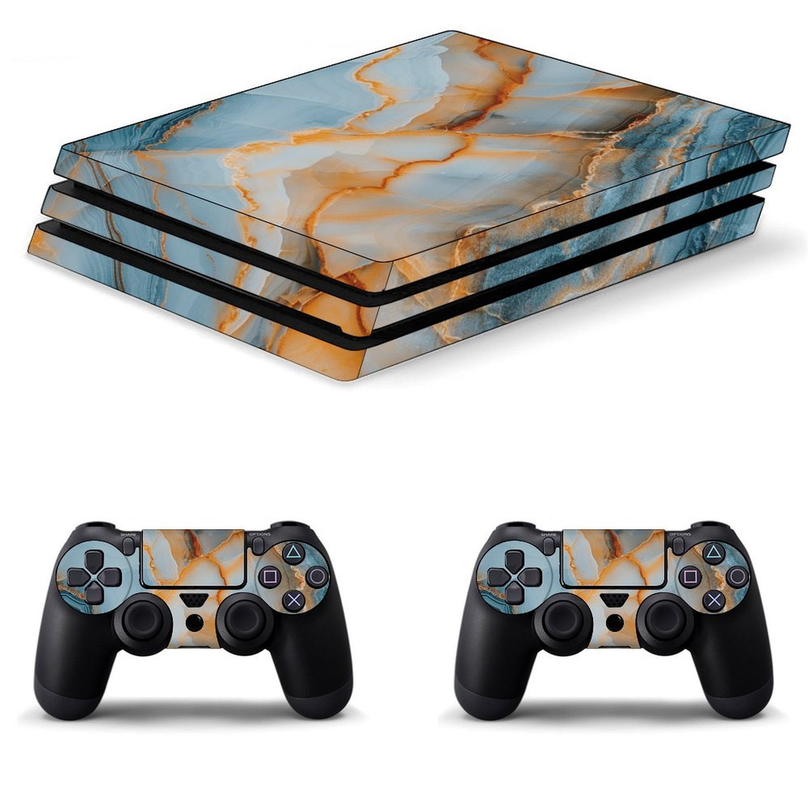 Decal Skin for PS4 Slim / PS4 Pro / PS4, Whole Body Vinyl Sticker Cover ...