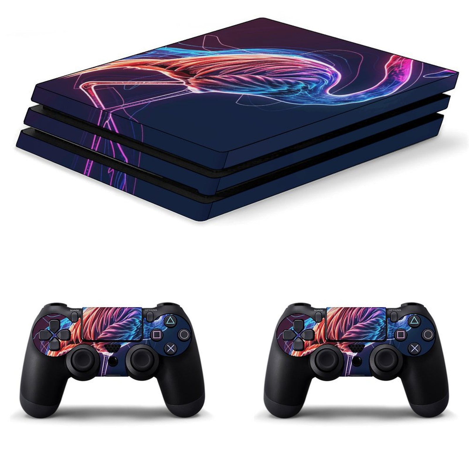 Decal Skin for PS4 Slim / PS4 Pro / PS4, Whole Body Vinyl Sticker Cover ...