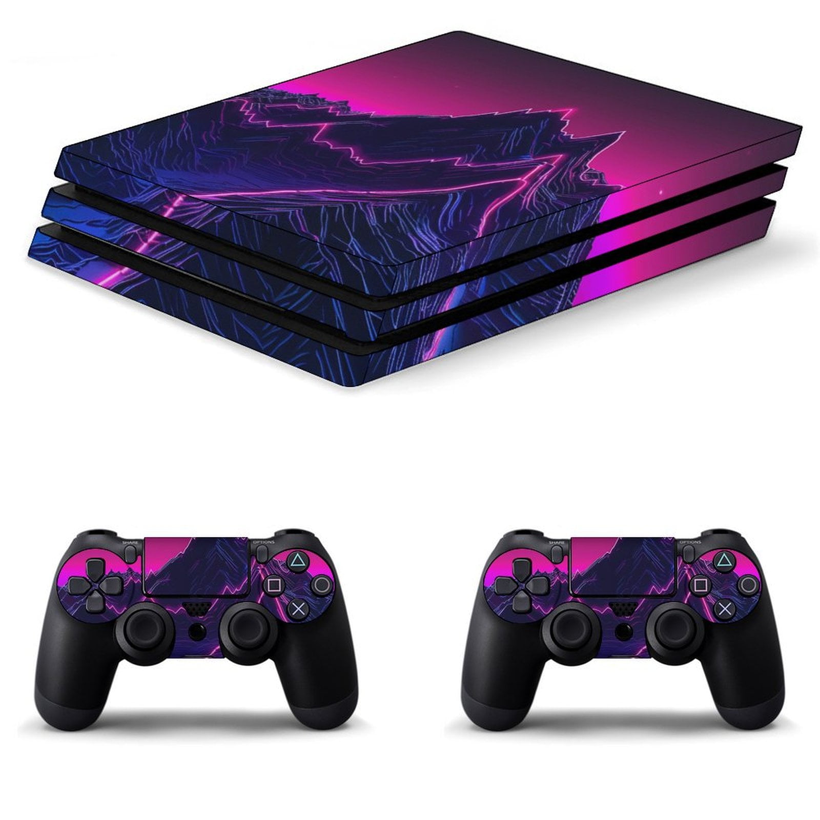 Decal Skin for PS4 Slim / PS4 Pro / PS4, Whole Body Vinyl Sticker Cover ...