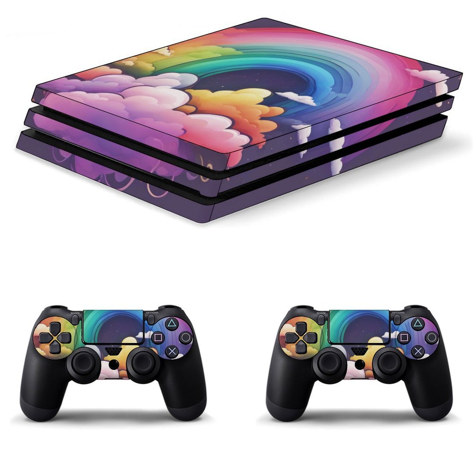 Decal Skin for PS4 Slim / PS4 Pro / PS4, Whole Body Vinyl Sticker Cover ...