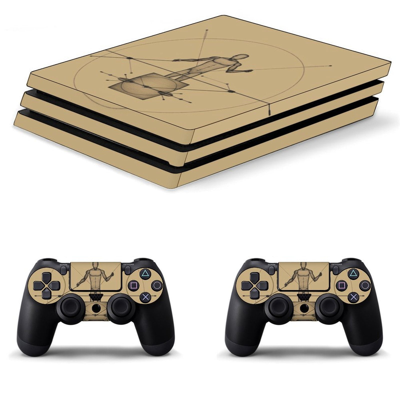 Decal Skin for PS4 Slim / PS4 Pro / PS4, Whole Body Vinyl Sticker Cover ...