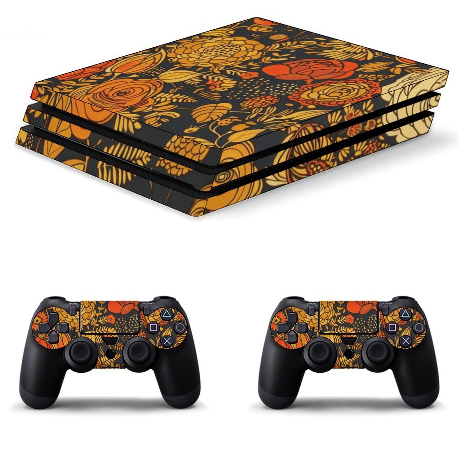 Decal Skin for PS4 Slim / PS4 Pro / PS4, Whole Body Vinyl Sticker Cover ...