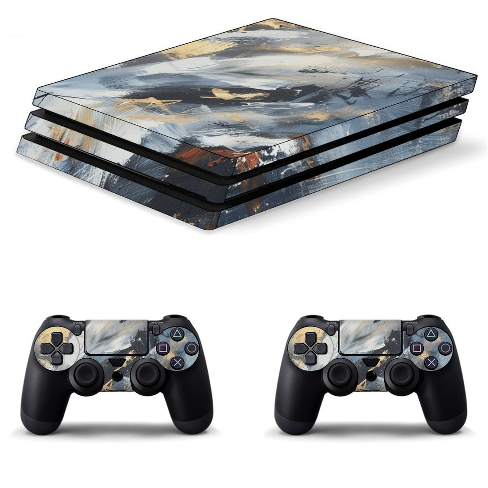 Decal Skin for PS4 Slim / PS4 Pro / PS4, Whole Body Vinyl Sticker Cover ...