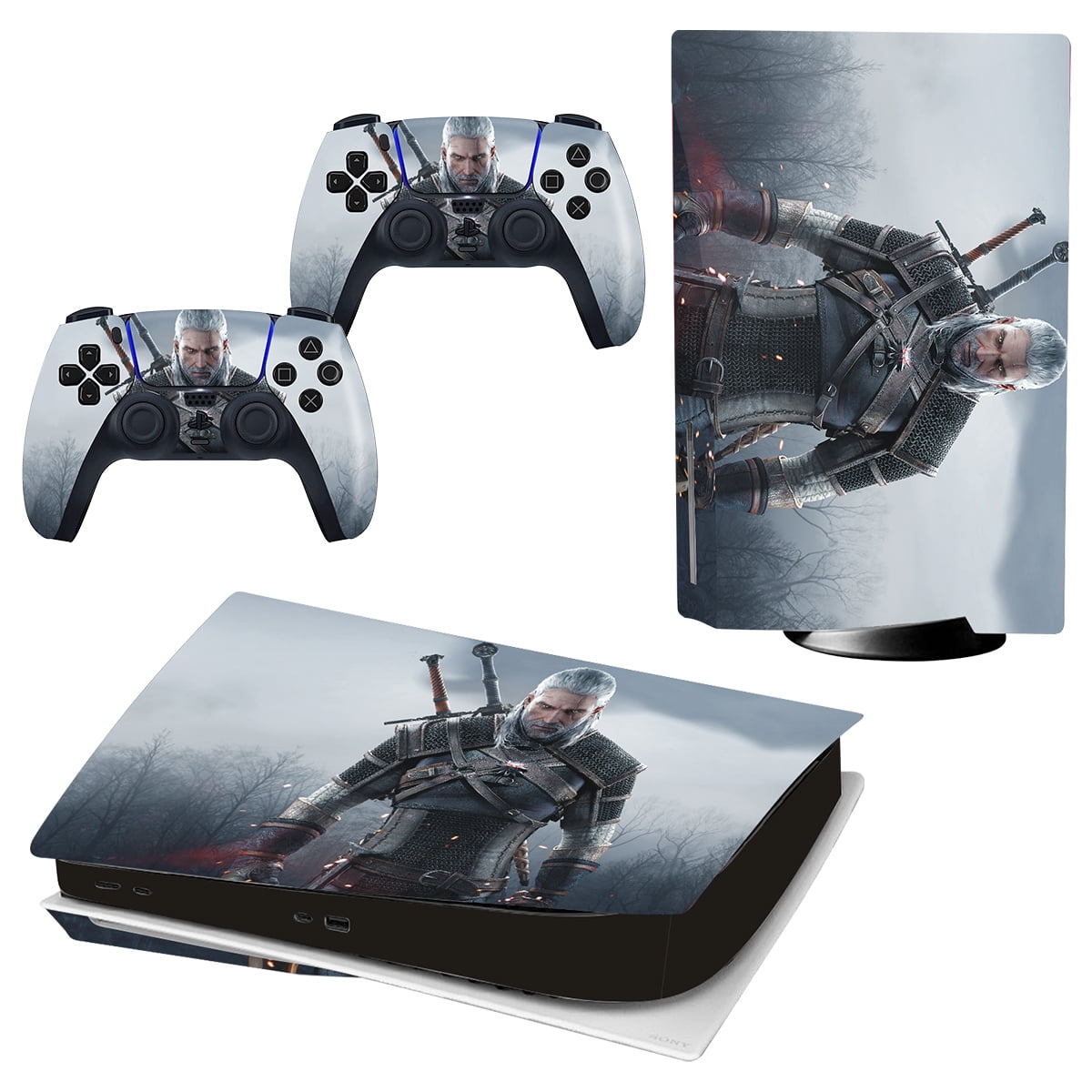 Decal Skin for PS5 Disk, Whole Body Vinyl Sticker Cover for Playstation ...