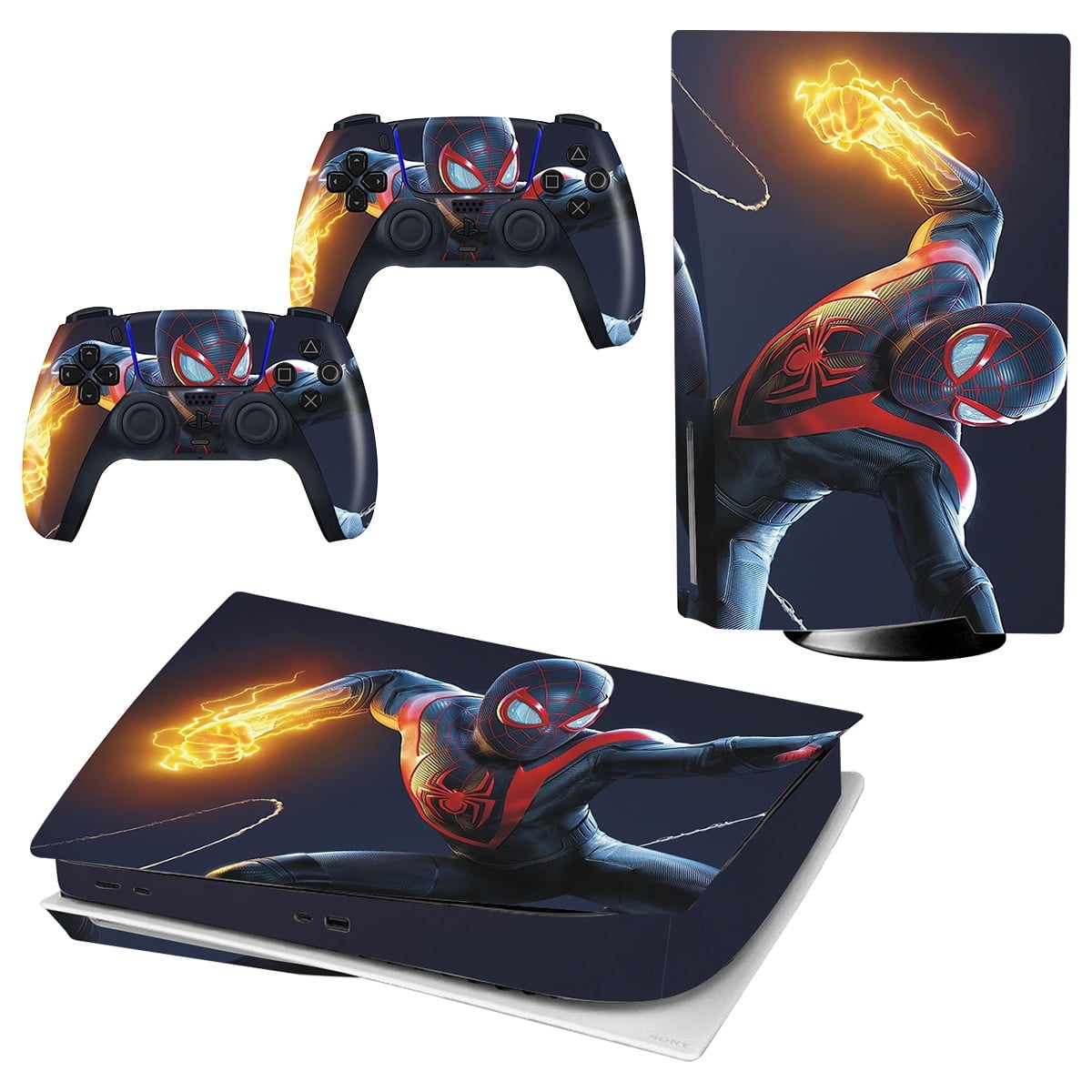 Decal Skin for Ps5 Disk, Whole Body Vinyl Sticker Cover for Playstation ...