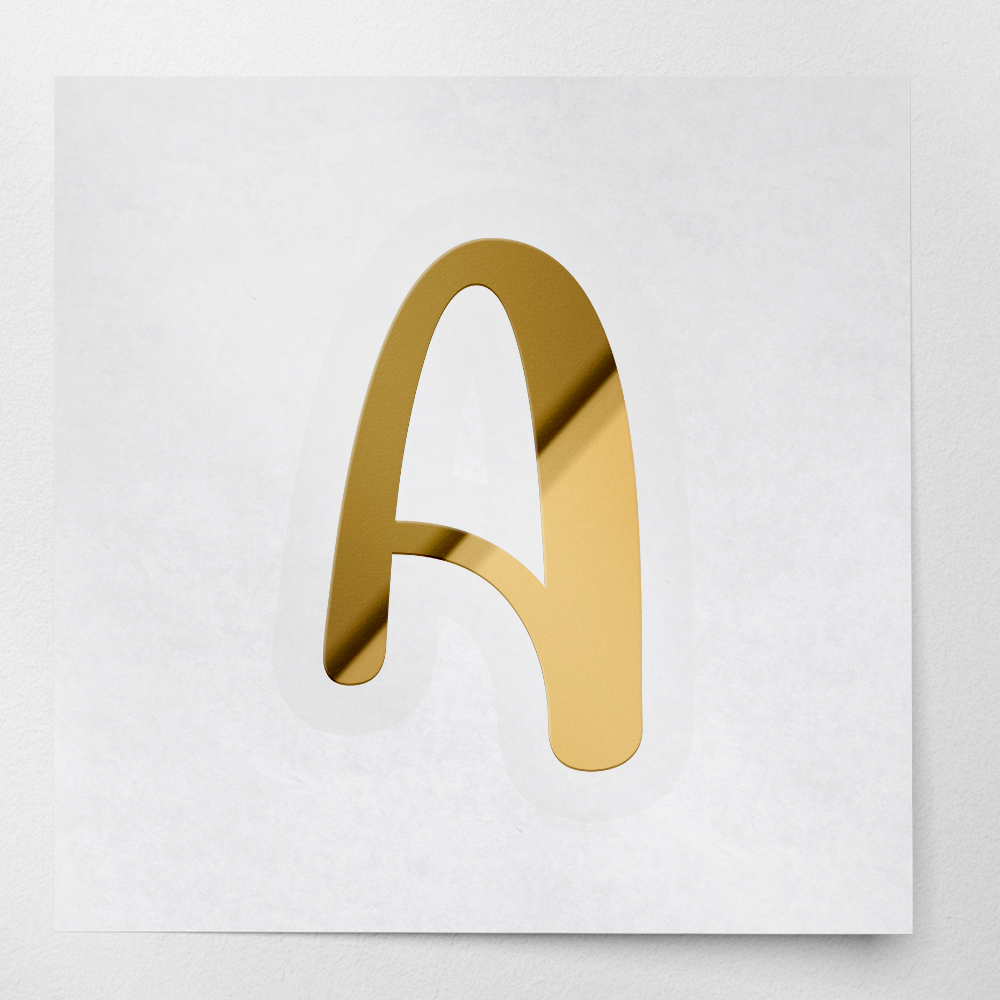 Decal Stickers of Flotta A (Metallic Gold) (Set of 2) Premium Waterproof Vinyl Decal Stickers ...