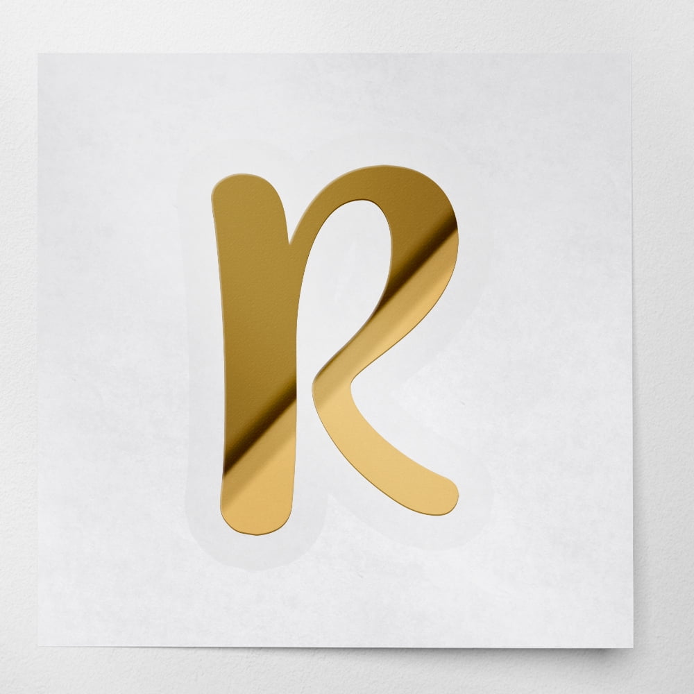 Decal Stickers of Flotta R (Metallic Gold) (Set of 2) Premium ...