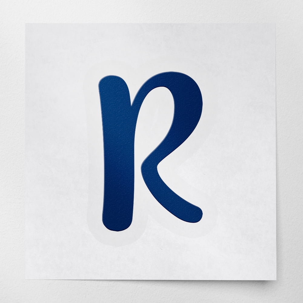 Decal Stickers of Flotta R (Navy Blue) (Set of 2) Luxury Weatherproof ...