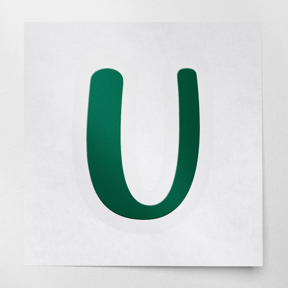 Decal Stickers of Flotta U (Green) (Set of 2) Luxury Weatherproof Vinyl ...